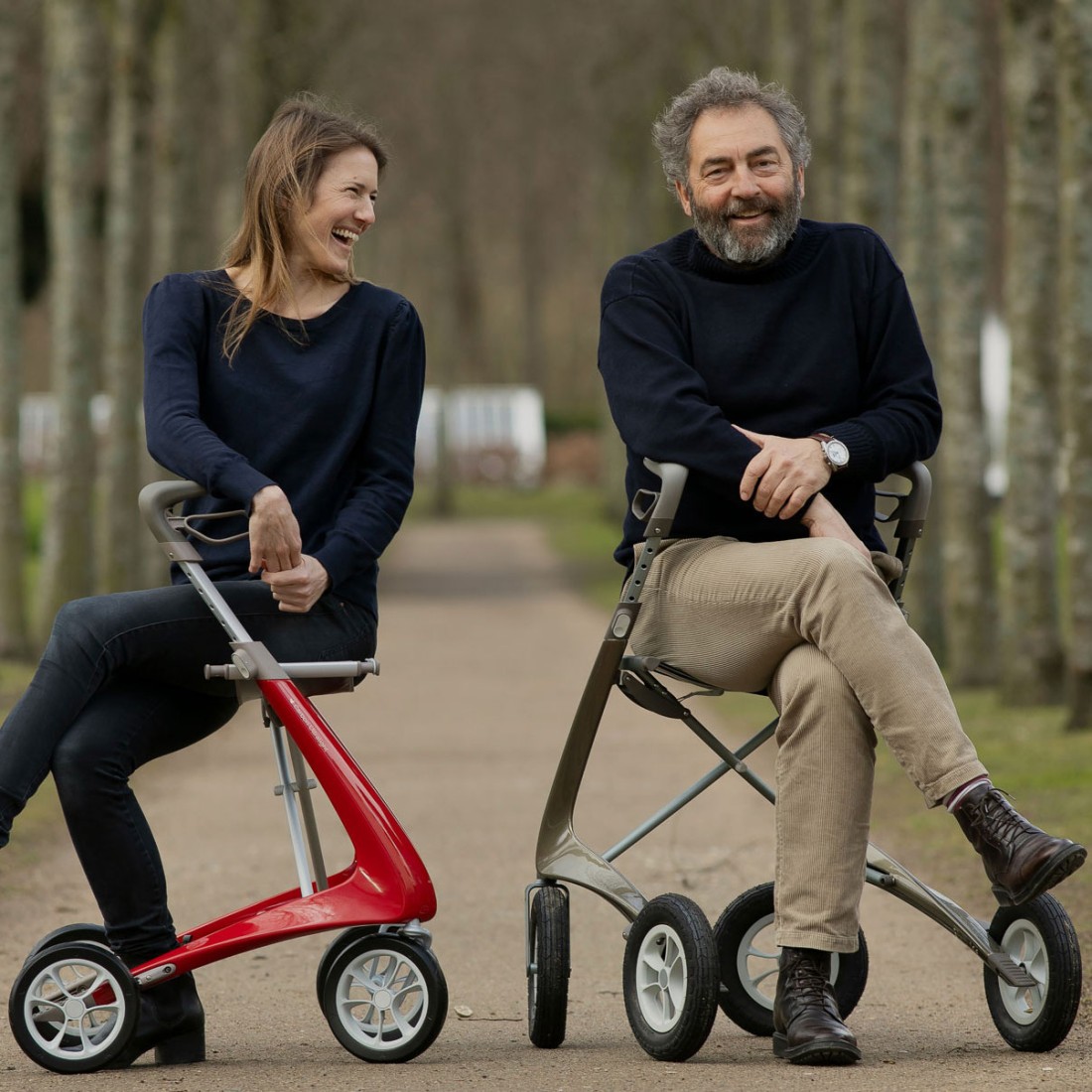 ByACRE Carbon Ultralight Rollator | Lightweight & Stylish Mobility Aid UK