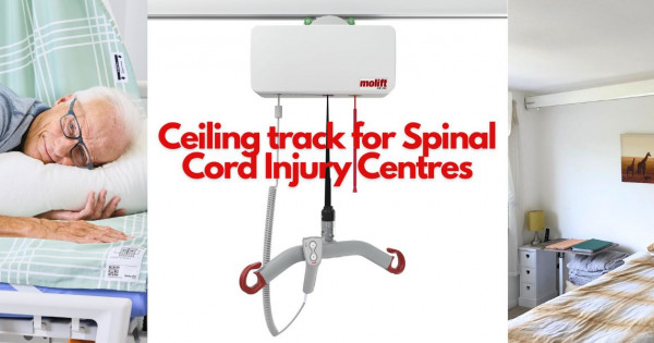 Ceiling Track System for Spinal Cord Injury Centres | Safe Patient Transfer