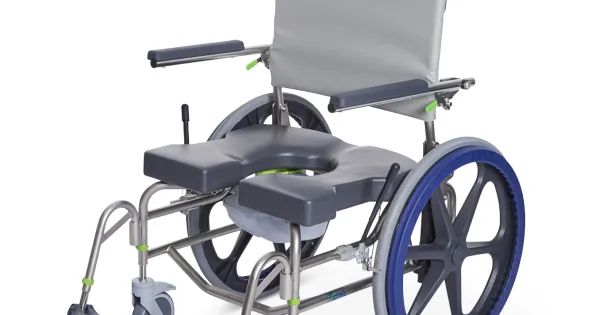 RAZ SP600 Bariatric Self-Propelled Shower Commode Chair