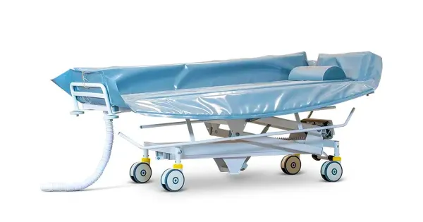 Coral Maxi 80 Shower Trolley for Assisted and Comfortable Supported ...