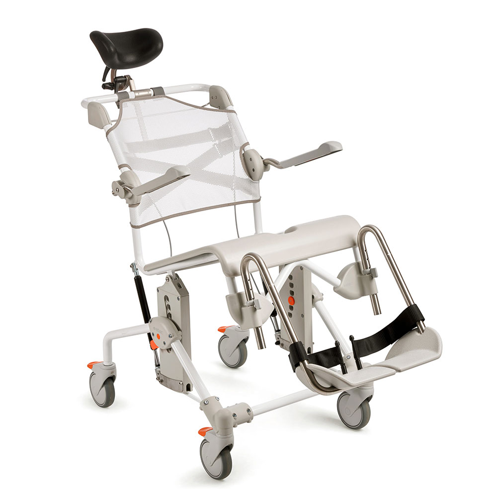 Etac Swift Mobil Tilt-2 Shower Commode Chair | Tilt-in-Space ...