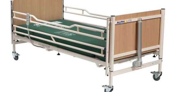 Invacare Medley Ergo Low Profiling Bed with Side Rails | Enhanced ...