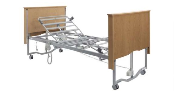Drive Bradshaw Low Profiling Bed – Adjustable Electric Bed with Wooden ...
