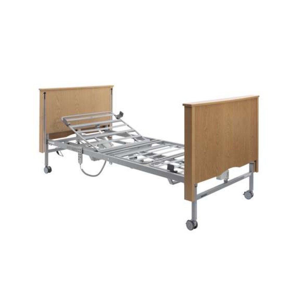 Drive Bradshaw Low Profiling Bed – Adjustable Electric Bed with Wooden ...