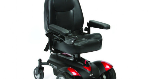 Drive Titan FWD – Heavy-Duty Front-Wheel Drive Electric Wheelchair