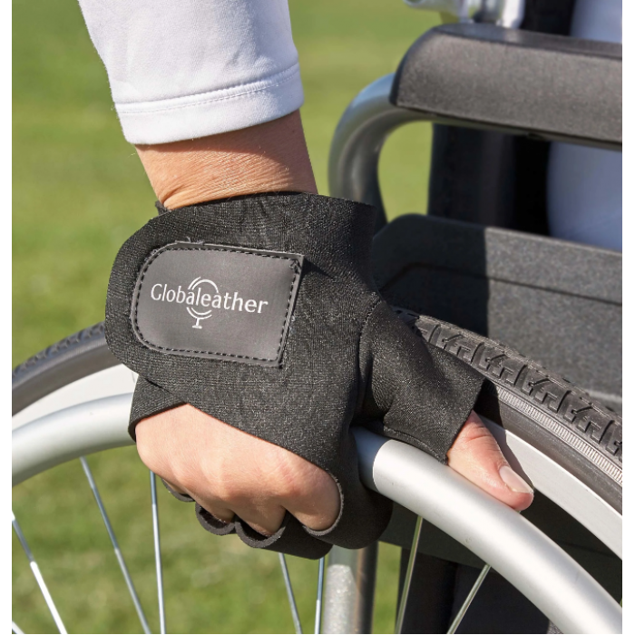 Padded & Anti-Slip Wheelchair Gloves – Secure Grip & Hand Protection