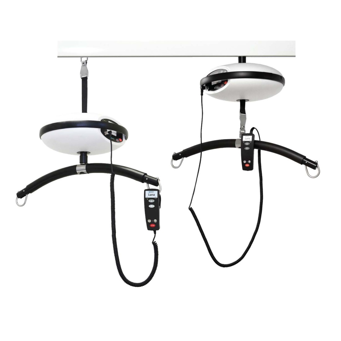 Ergolet Luna Ceiling Hoist – 200kg SWL | Safe & Compact Overhead Lift