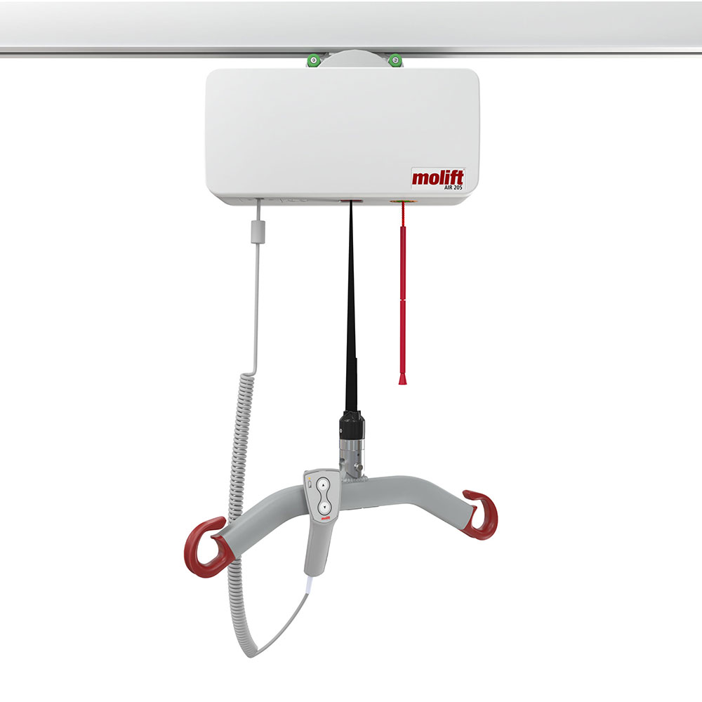 Molift Air 200 Ceiling Hoist | 205kg Capacity Lightweight Ceiling Lift