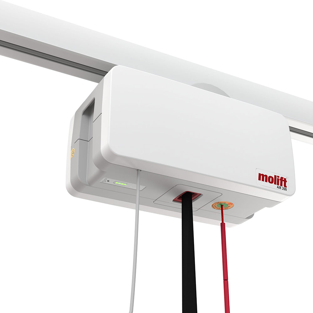 Molift Air 200 Ceiling Hoist | 205kg Capacity Lightweight Ceiling Lift