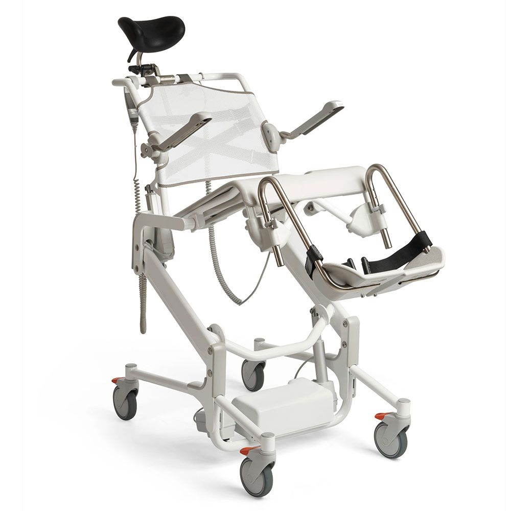 Etac Alto Electric Tilt Shower Commode | Powered Height & Tilt | 160 kg SWL