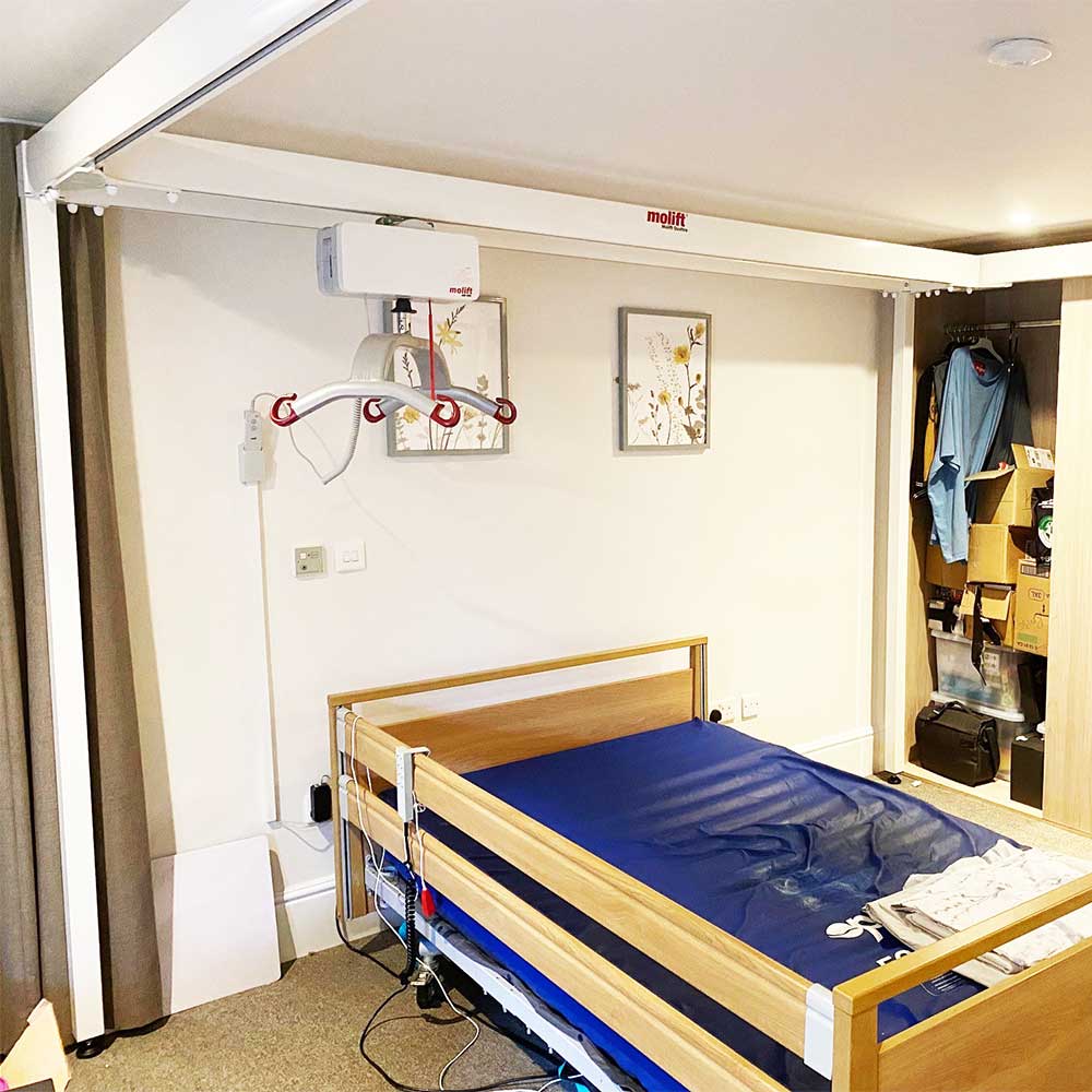 Molift Quattro Gantry System – Freestanding 4-Post Overhead Hoist