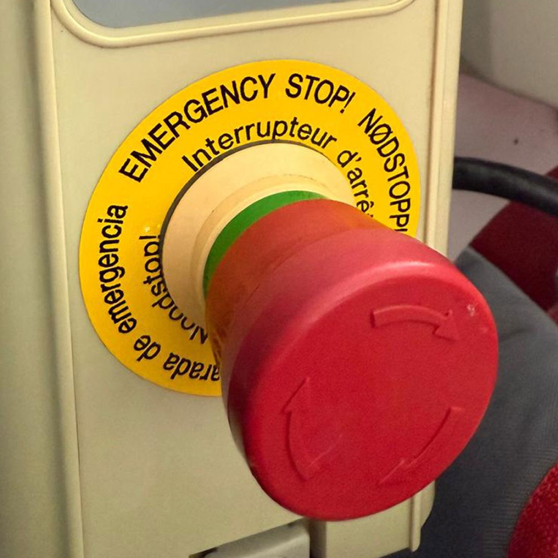 Emergency Stop Knob