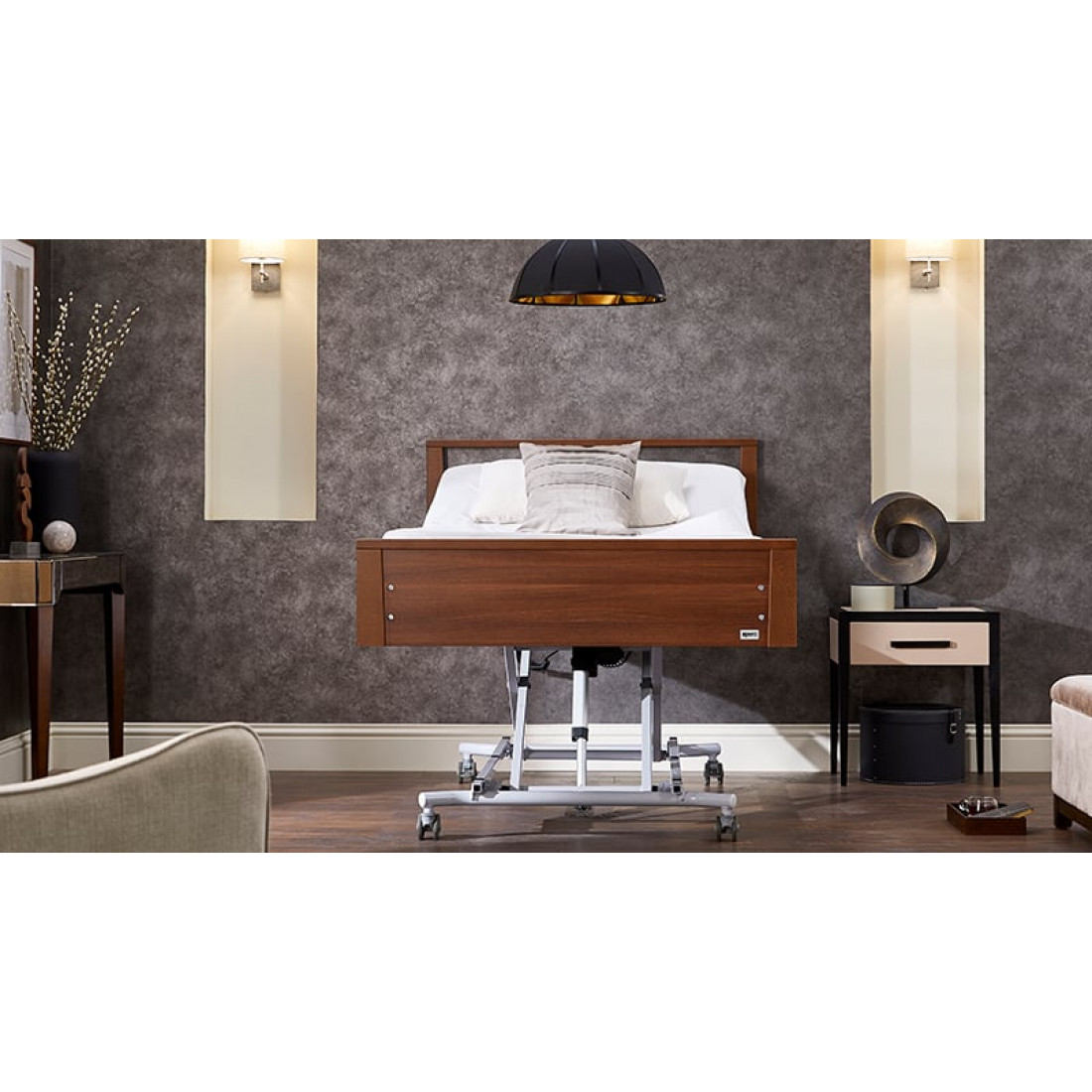 Signature Low Footboard Profiling Bed | Electric Adjustable Care Bed ...