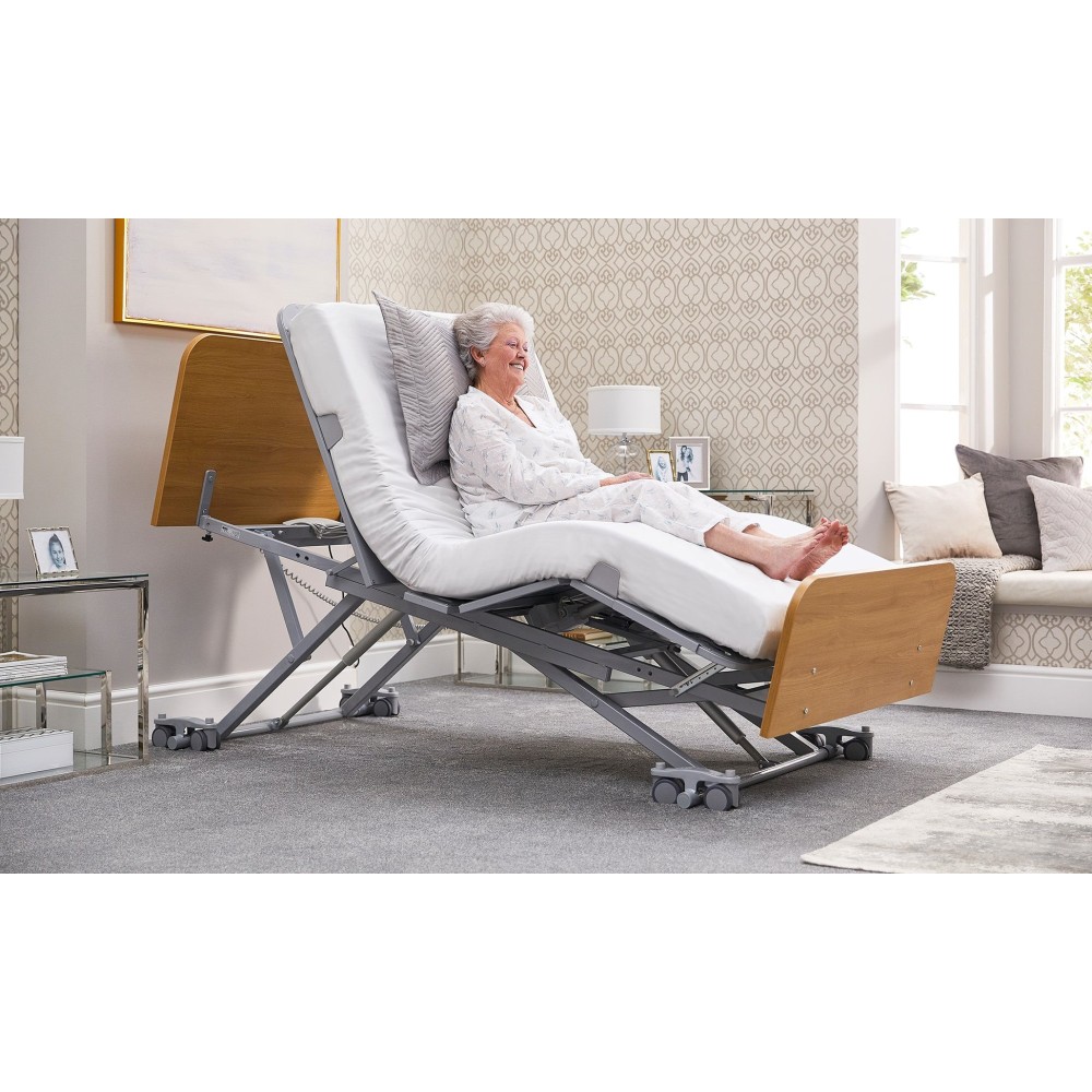 Opera Solo Profiling Floor Bed | Safe Adjustable Floor-Level Care Bed
