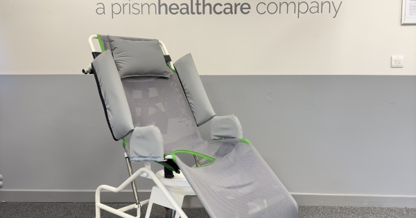 Prism Freeway Flow Shower Cradle | Adjustable Tilt & Recline ...