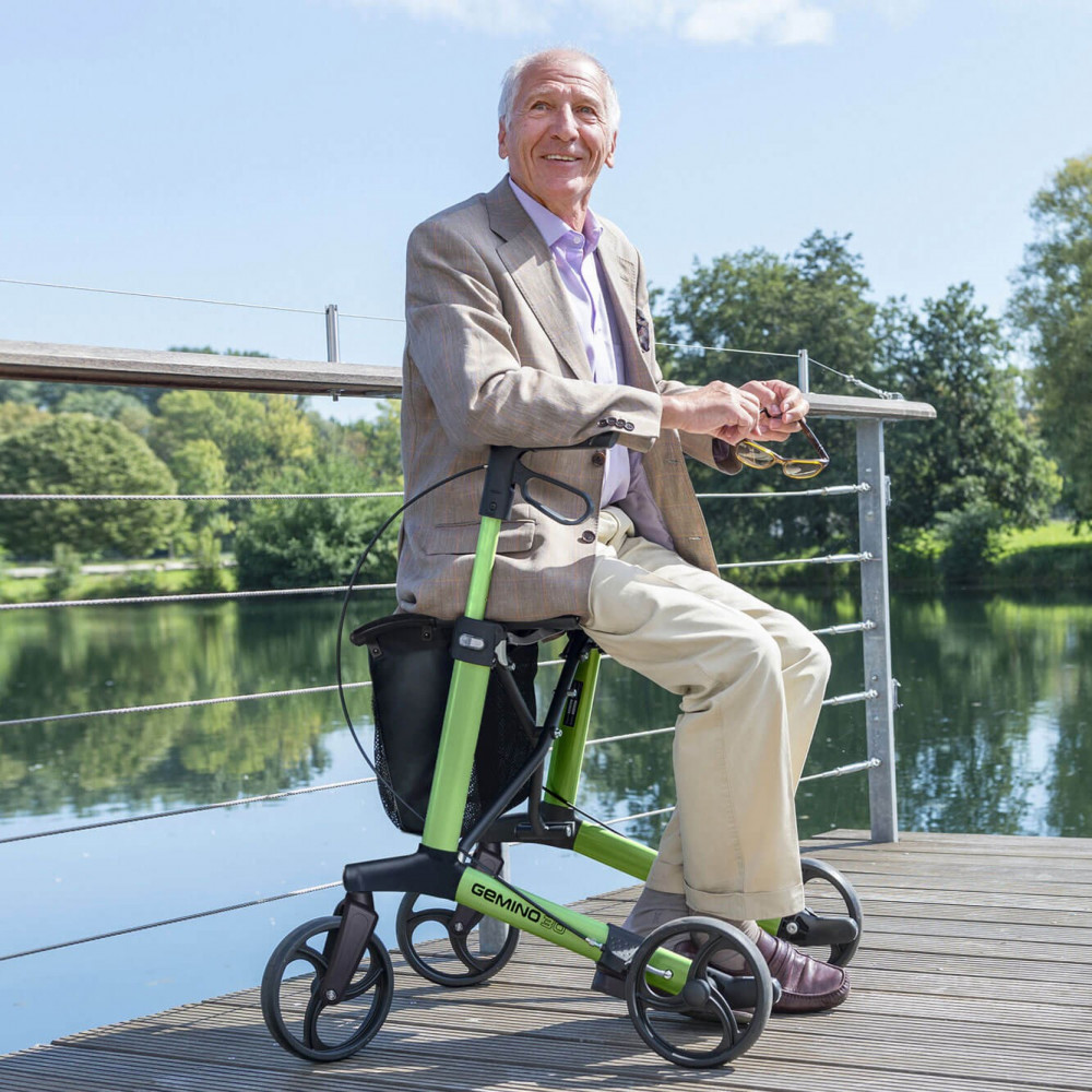 Sunrise Gemino 30 Rollator – Lightweight, Foldable & Ergonomic Walking Aid