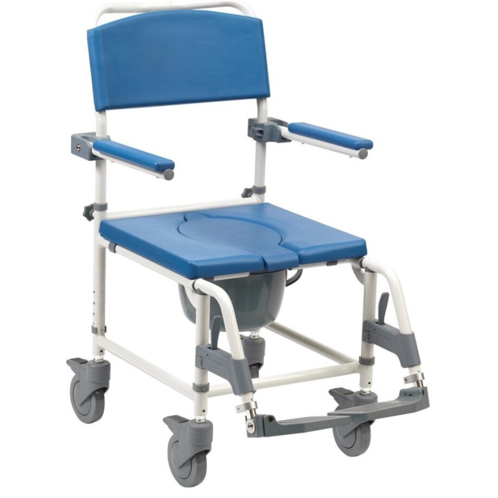 Aston Shower Assisted Commode Chair | Durable Shower Commode Chair
