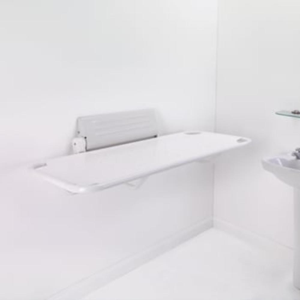 Freeway Fixed Height Shower Stretcher | Wall-Mounted, Foldable For ...