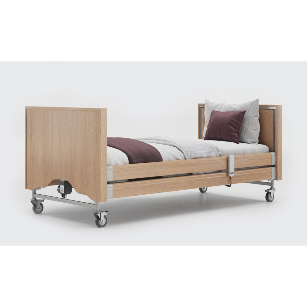 opera classic profiling bed – height adjustable wooden bed for home and ...