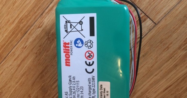 Molift Nomad/Hi-Trac Battery