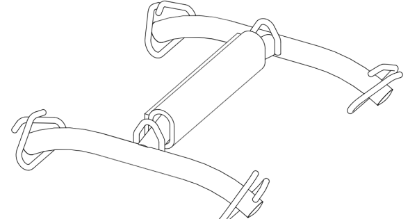 Invacare Robin 4-Point Spreader Bar (450 mm)