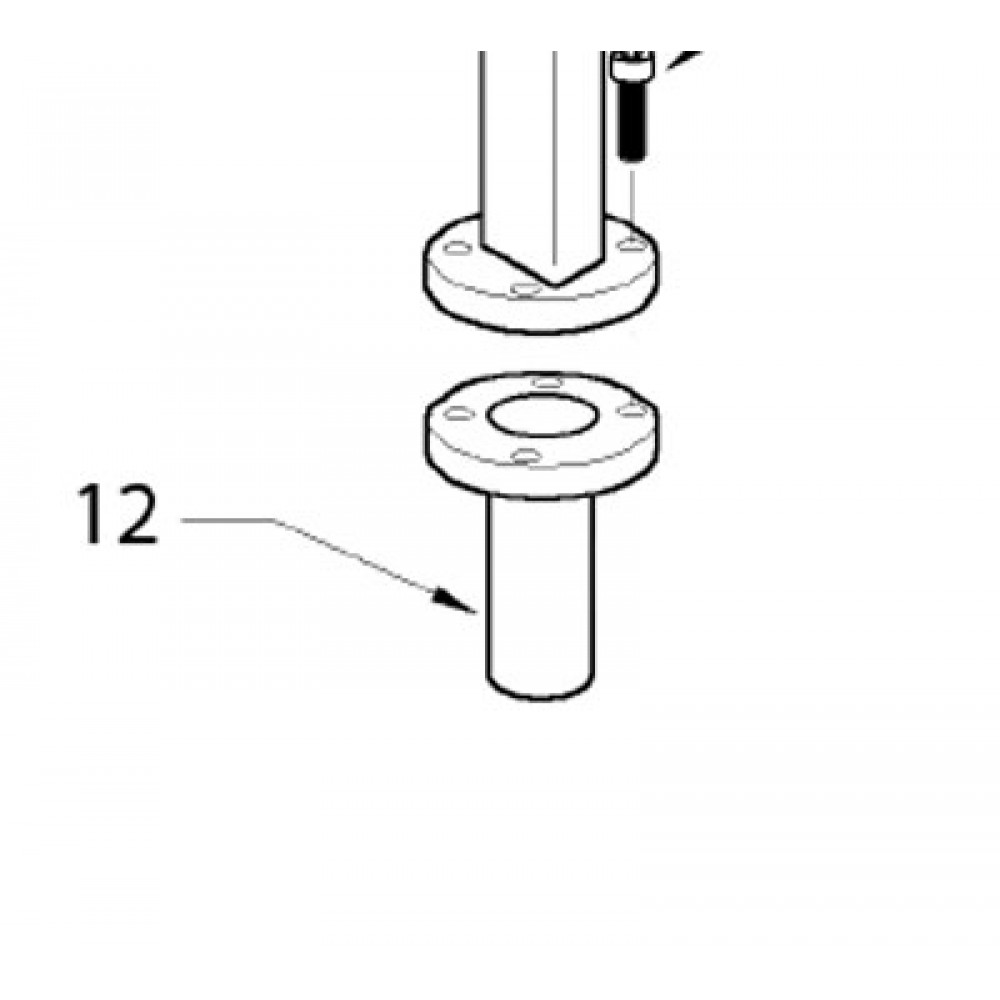 Oxford Mast Pivot Pin - Spare Parts for Oxford Dipper Pool Hoist