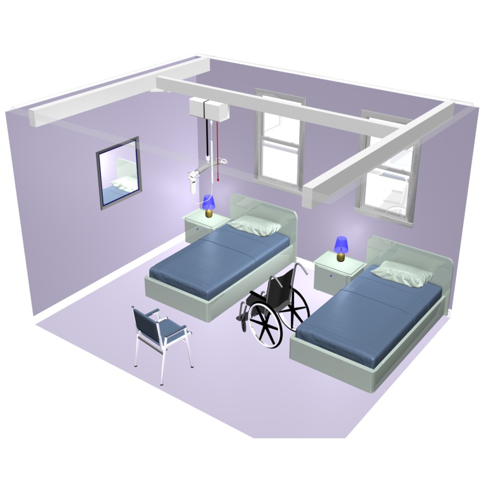 Molift Air X+Y Ceiling Track Hoist