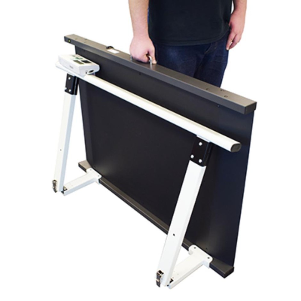Marsden M-653 Wheelchair Scale with Folding Handrail | Medical-Grade Scale