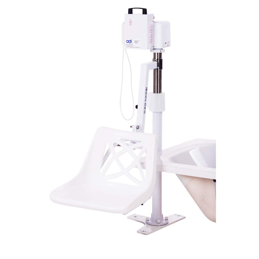 Mermaid Electric Bath Hoist with Standard Seat – End Fit | Oxford Bath ...