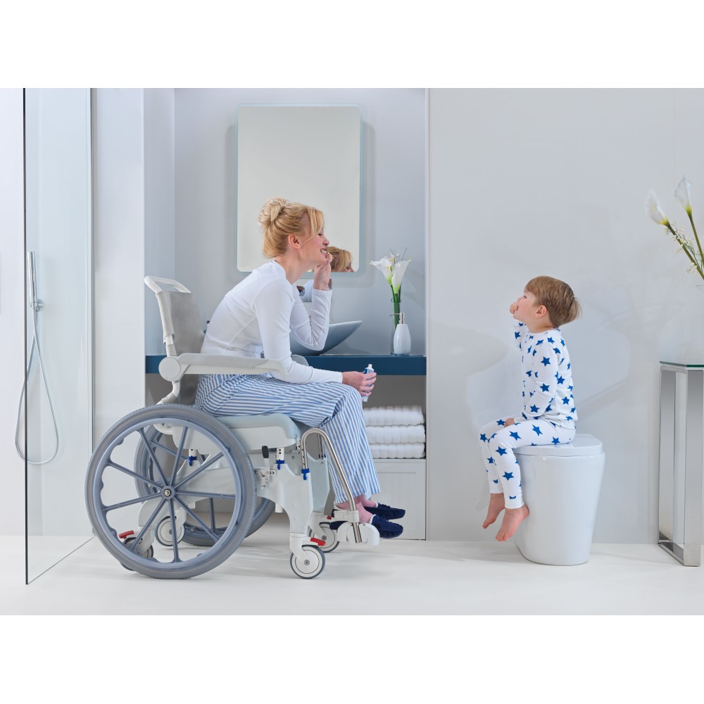 Invacare Ocean Ergo Shower Commode – Compact Ergonomic Hygiene Chair