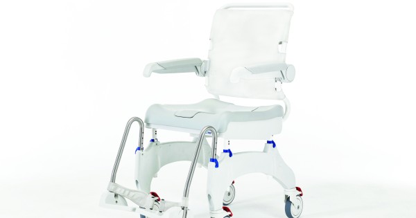 Invacare Ocean Ergo Shower Commode – Compact Ergonomic Hygiene Chair