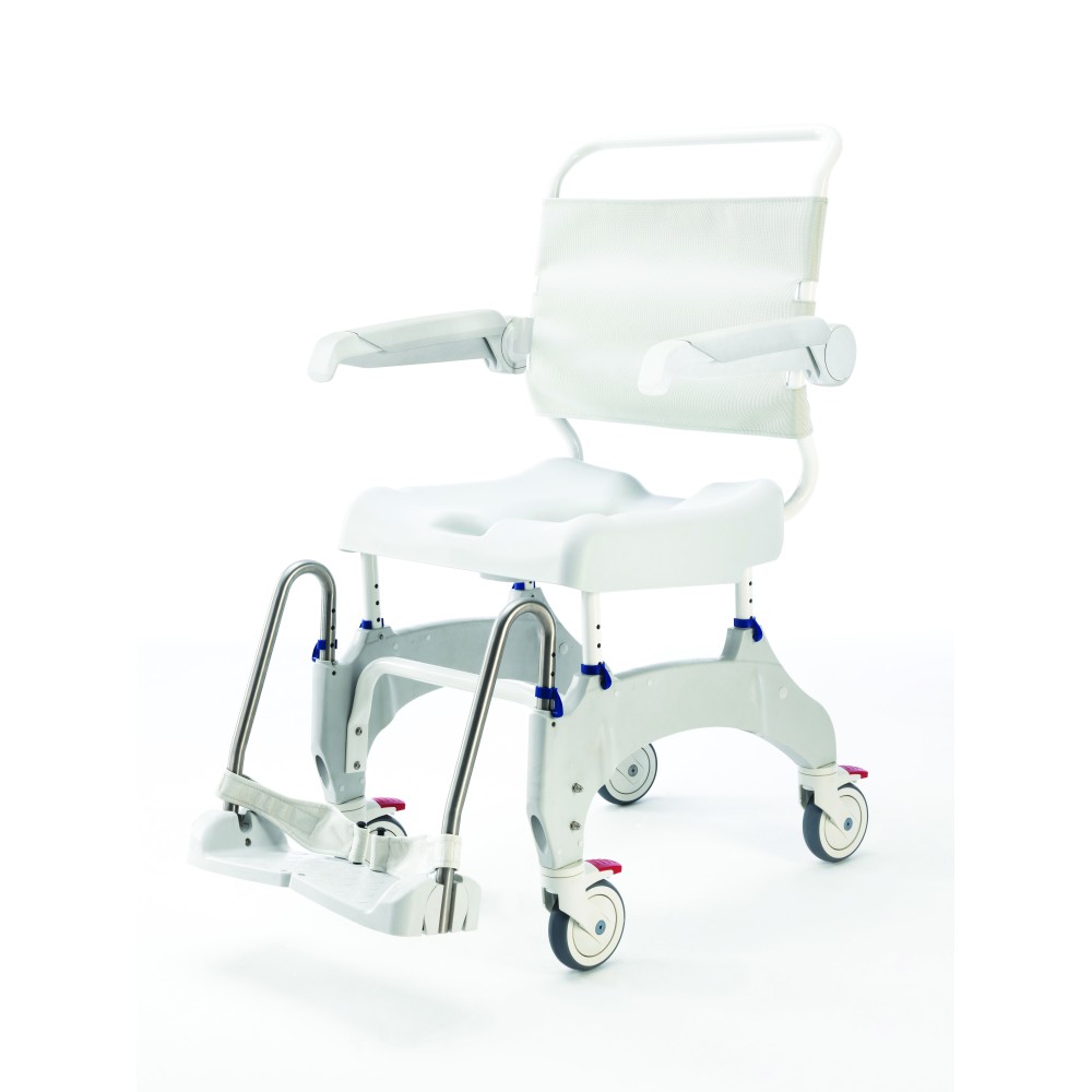 Invacare Ocean Ergo XL Shower Commode – Bariatric Ergonomic Hygiene Chair