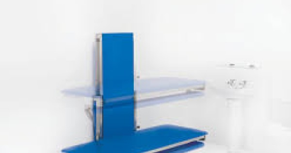 Freeway Hi‑Riser Electric Changing Table | Adjustable Wall‑Mounted Bench