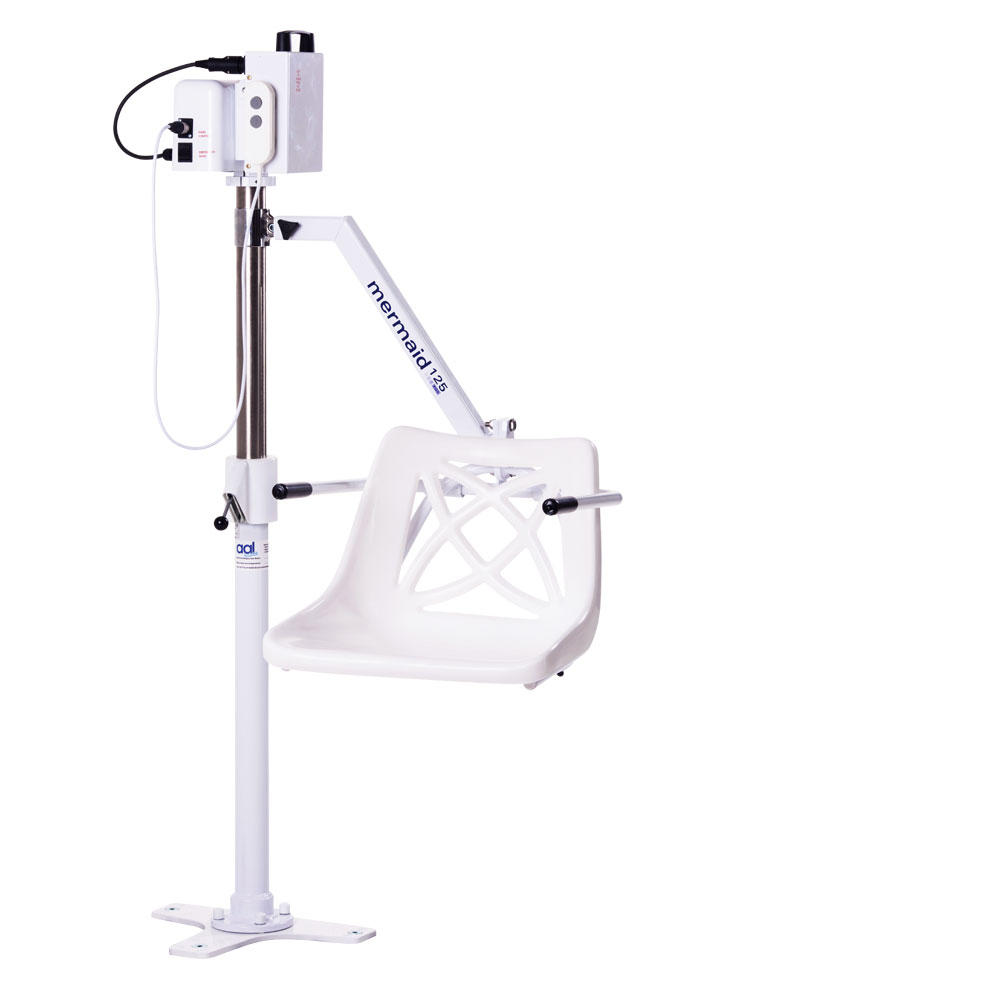 Mermaid Electric Bath Hoist – Side Fit with Standard Seat | Oxford Bath ...