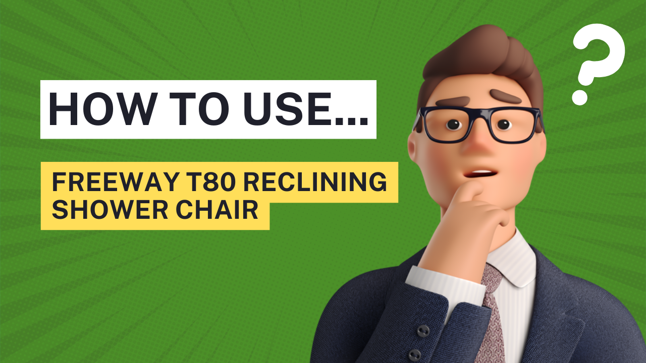 Prism Freeway T80 Reclining Shower Chair – Adjustable Mobility ...