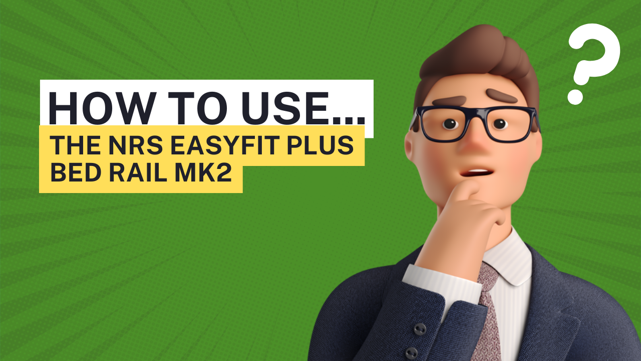 NRS 2 in 1 Bed Rail – MK2 – Versatile Bedside Support for Divan and ...